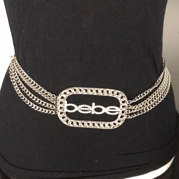 bebe | Accessories | Bebe Chain Belt | Poshmark